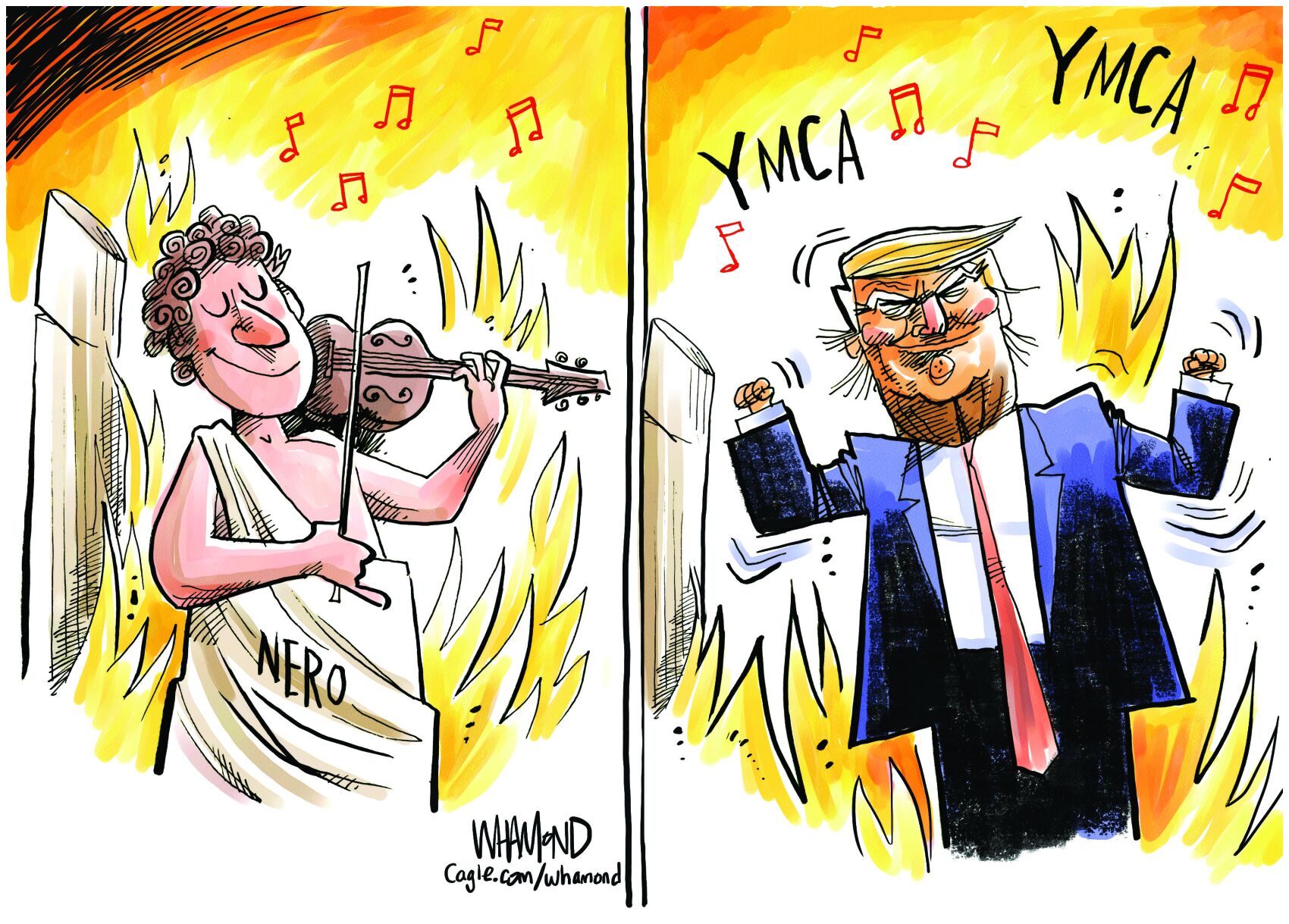 ANOTHER VIEW | Dave Whamond | Cagle Cartoons