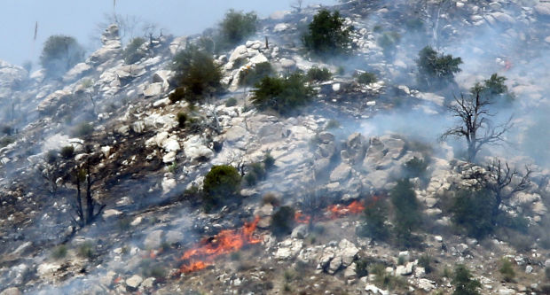 Photos: Fire on Mount Lemmon