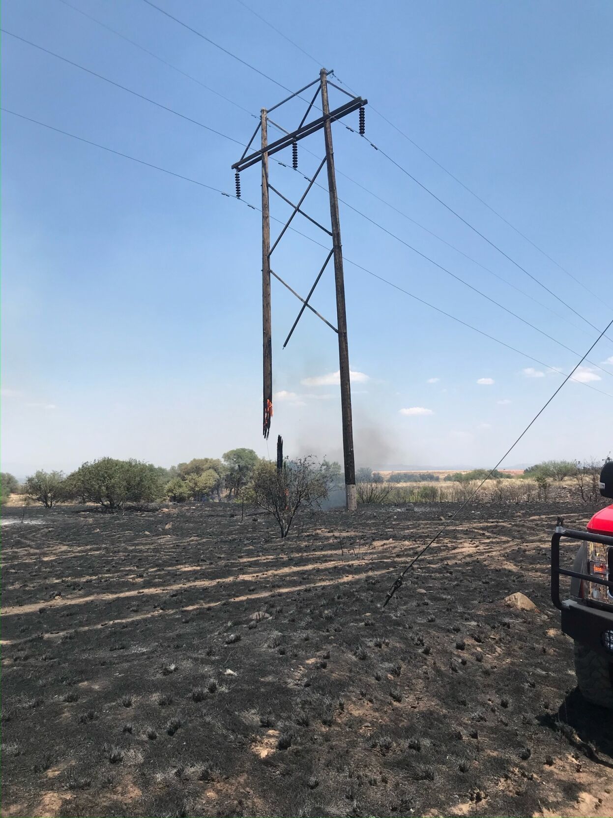 Wildfire damages Fort Huachuca's electrical grid | Local news | tucson.com