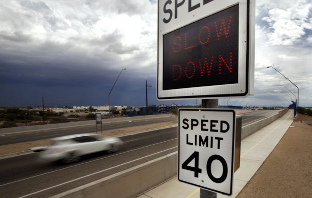Road Runner: Digital signs monitor motorists' speed