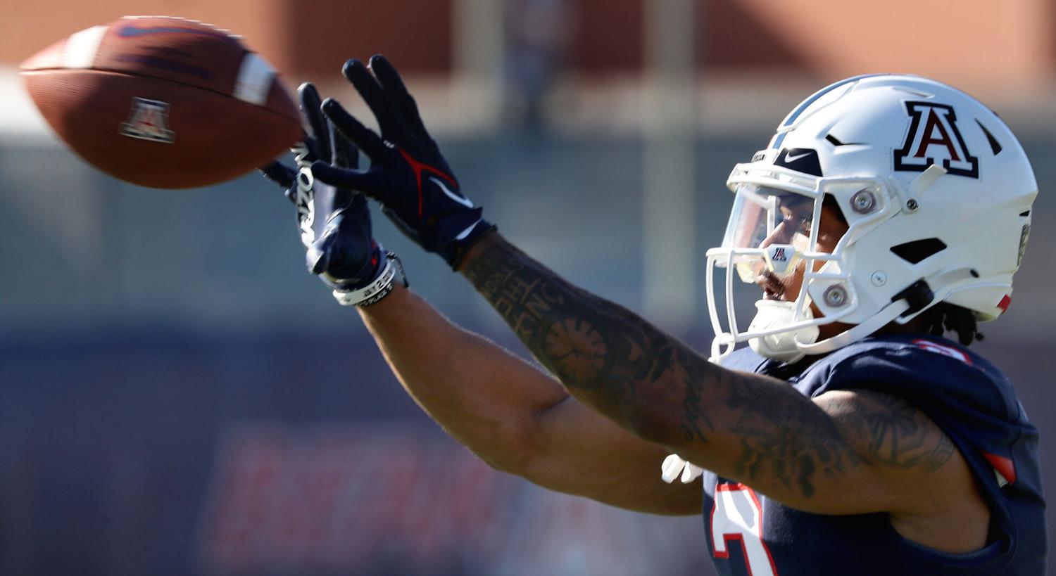 Arizona Wildcats WR Jacob Cowing Second Team All-American