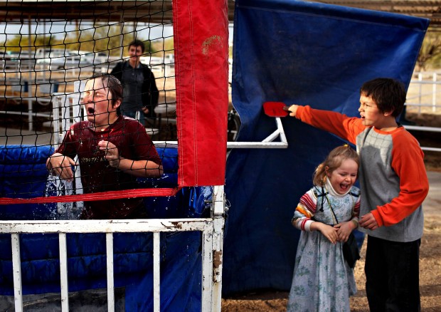 Fair-goers experience farm life