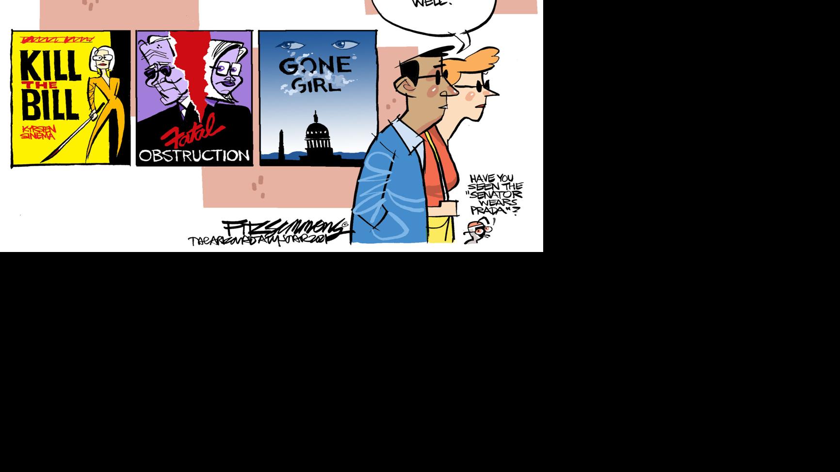 Daily Fitz Cartoon: Cinematic