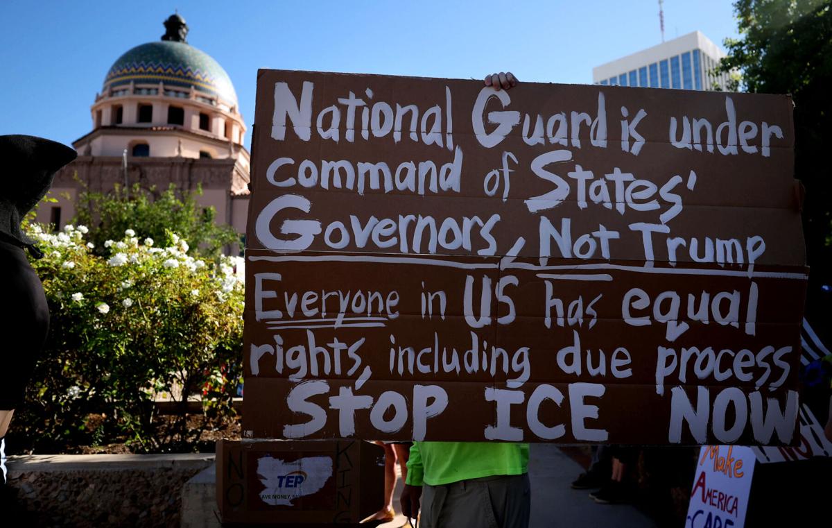 Photos: 'No Kings' protests draw large crowds across Tucson