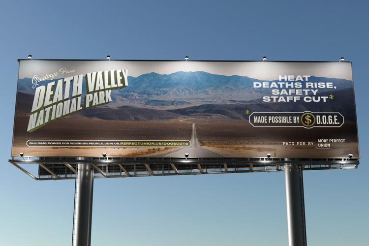 Tucson billboards part of campaign against Trump's park cuts