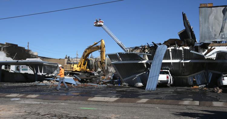 5 injured after explosion, building fire in central Tucson