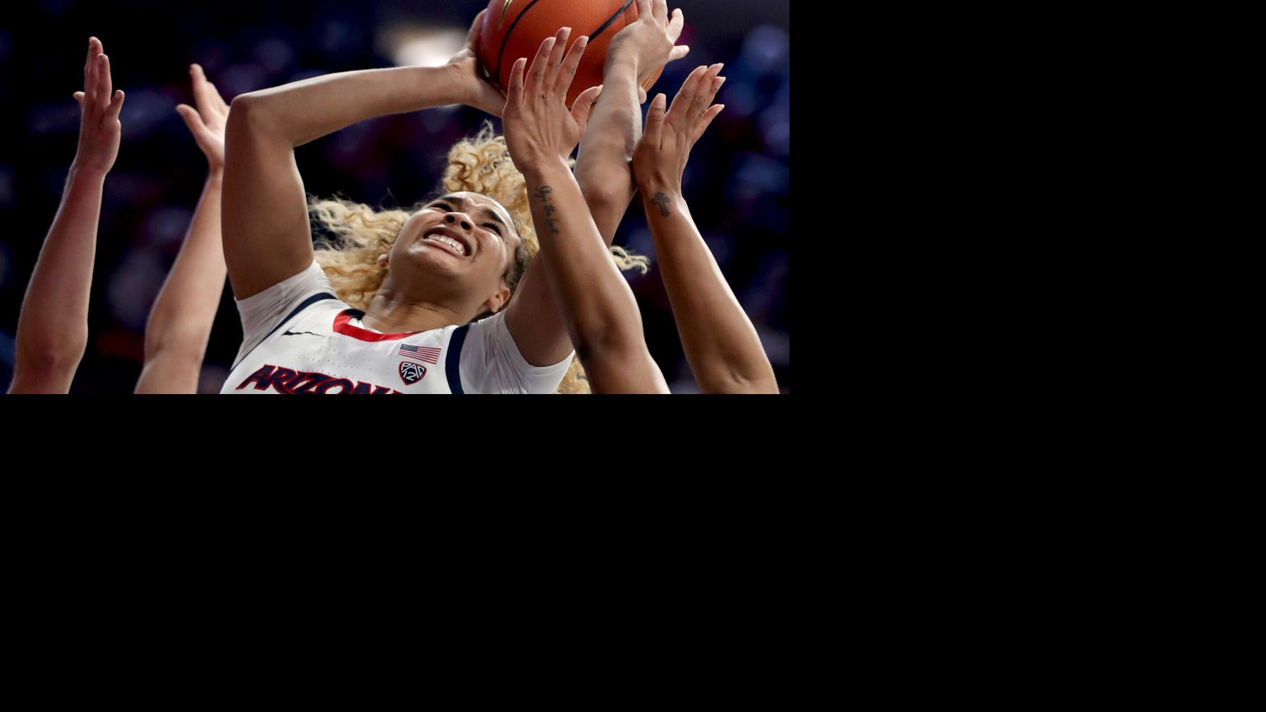 No. 12 Arizona 'outhustled, outmanned' as Kansas stuns Wildcats 77-50