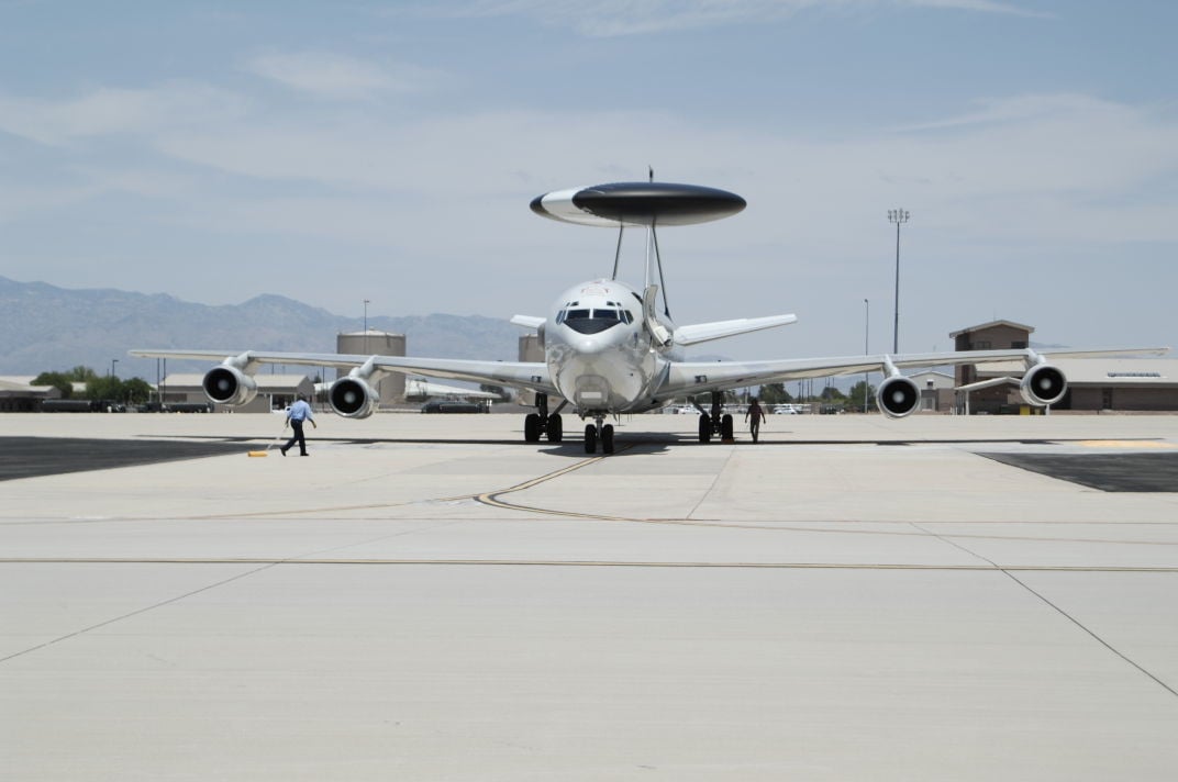 AWACS from NATO comes to rest at D-M