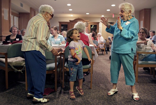 Generations party on a special day