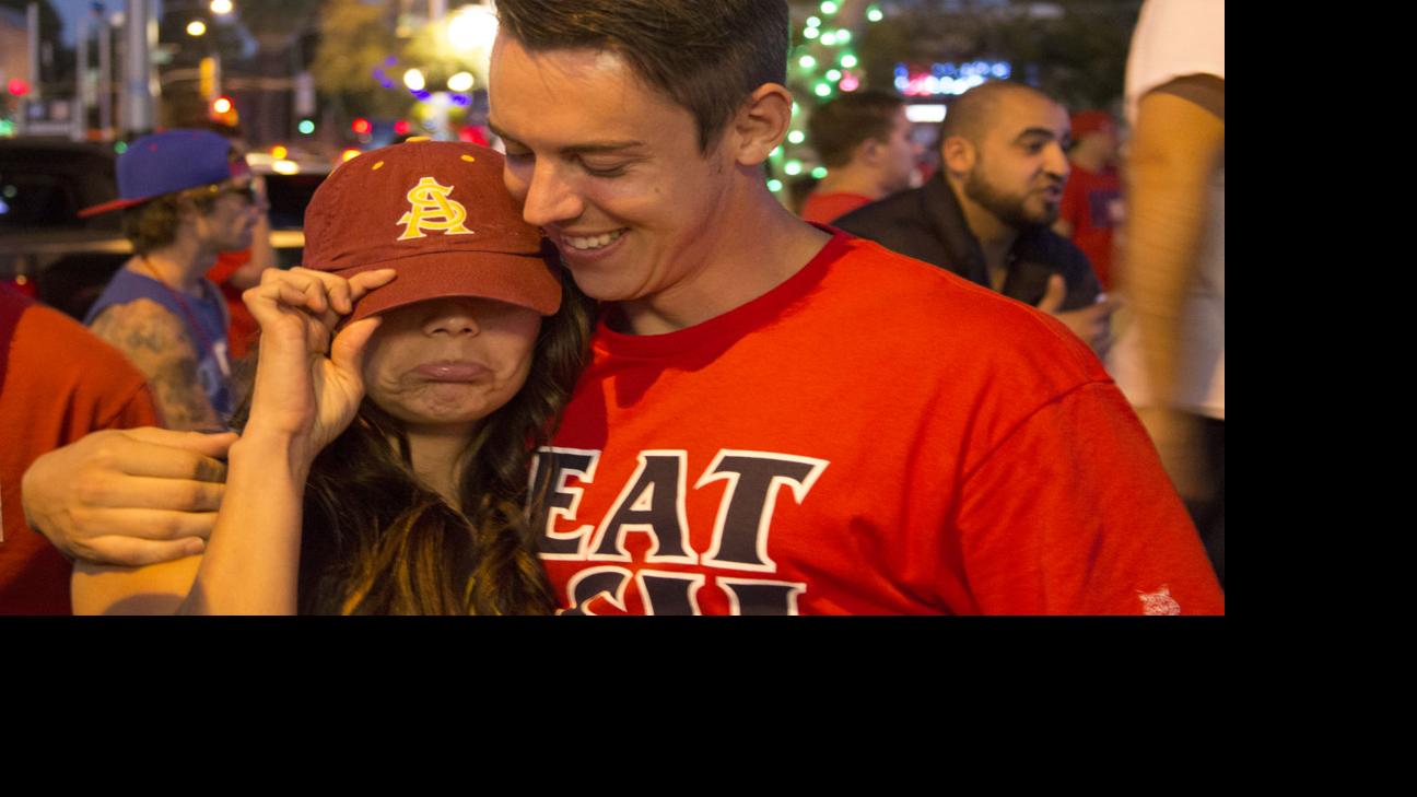 Photos: Fan reactions to UA's win over ASU