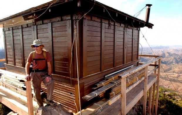 2 historic fire lookouts go up in flames