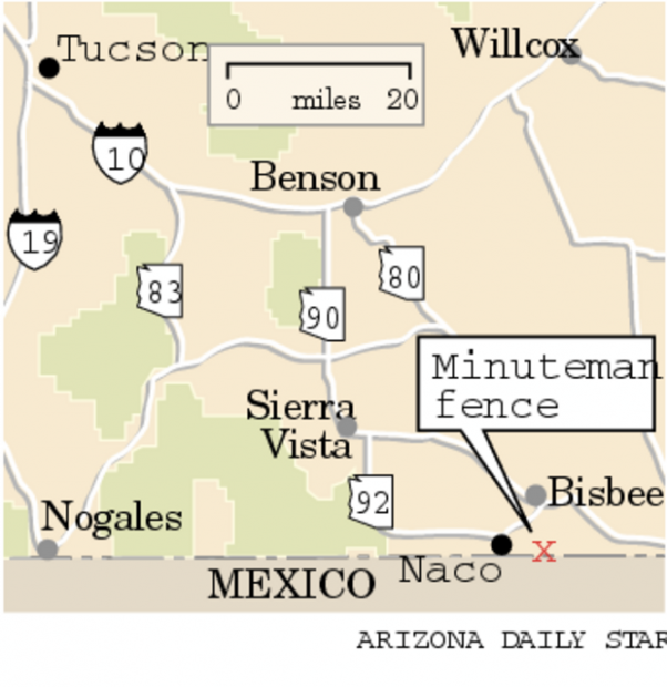 Minuteman fence rising on border ranch | Border | tucson.com