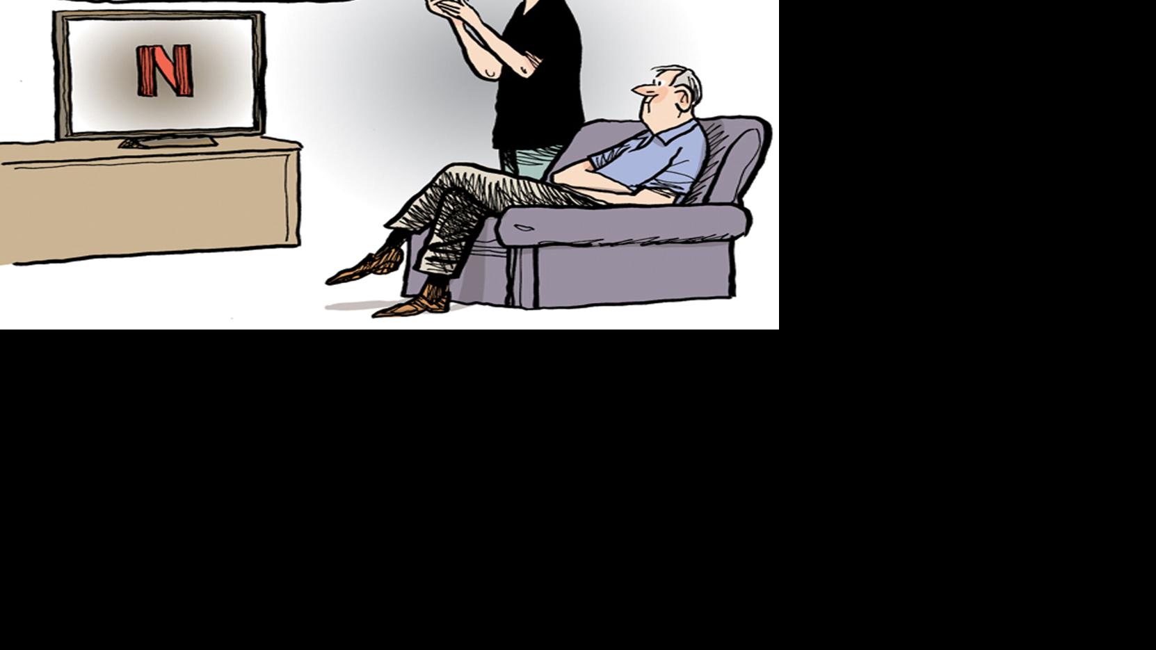 Jeff Stahler Cartoon: TV