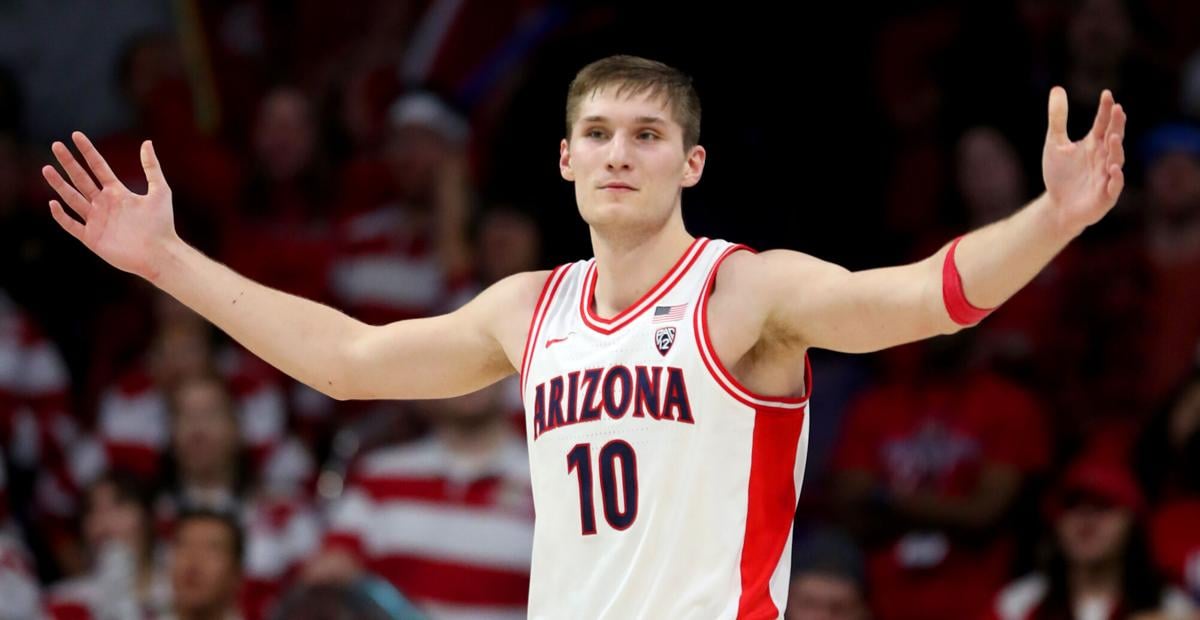 After NCAA Tournament struggles, Arizona's Azuolas Tubelis put in work ...