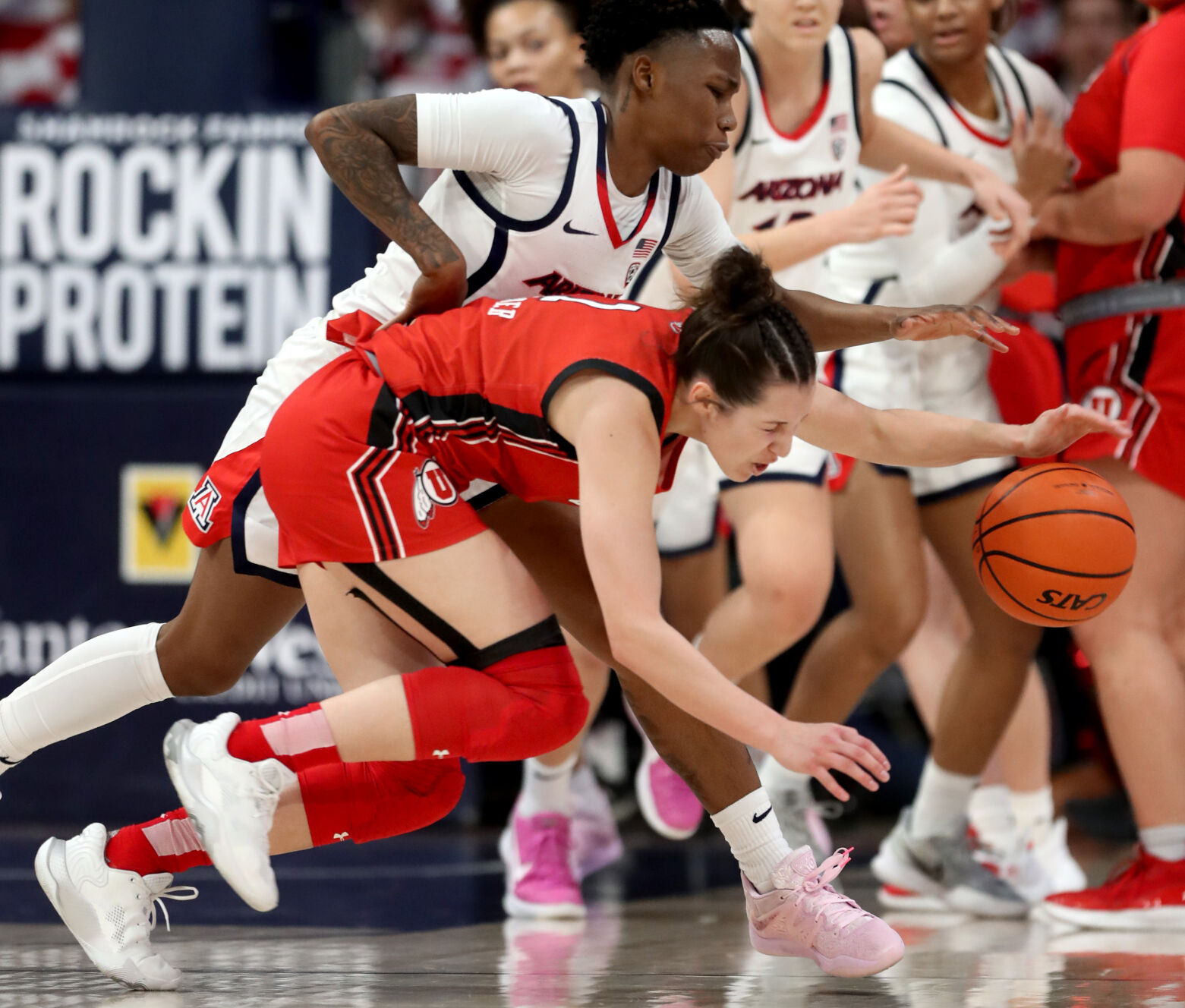 Photos: No. 18 Arizona takes down No. 4 Utah 82-72, Pac-12 women's ...