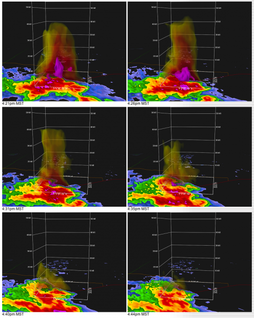 National Weather Service: Last week's damage due to microburst