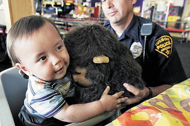 3 city cops: Call 'em Compassion, Kindness, Love