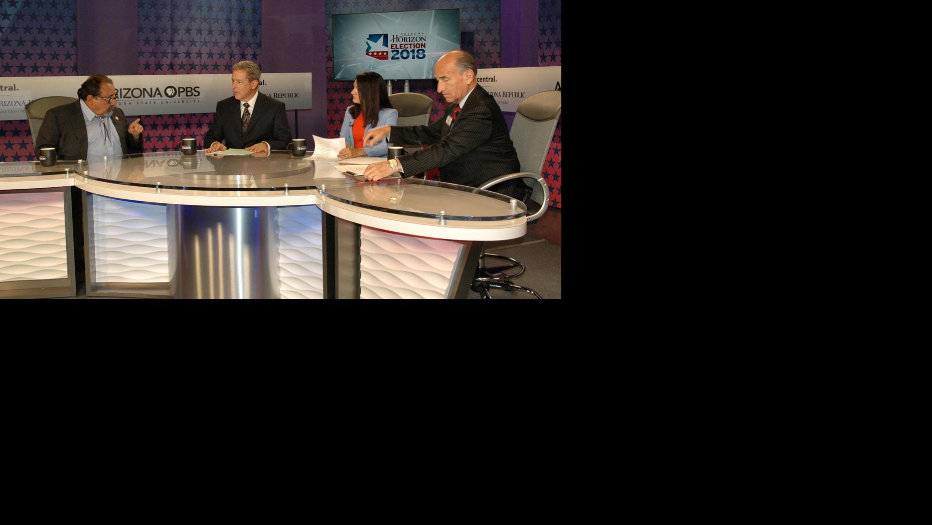 Insults fly in TV debate between Rep. Raúl Grijalva and challenger Nick ...