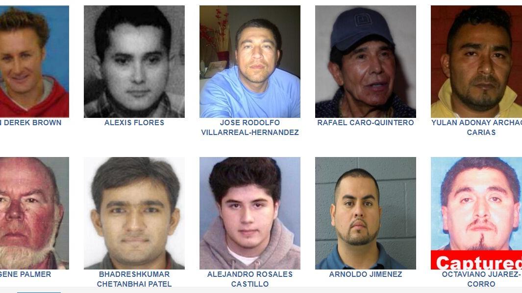 FBI's 10 most wanted fugitives