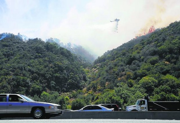 LA fire brings evacuation of Getty Center