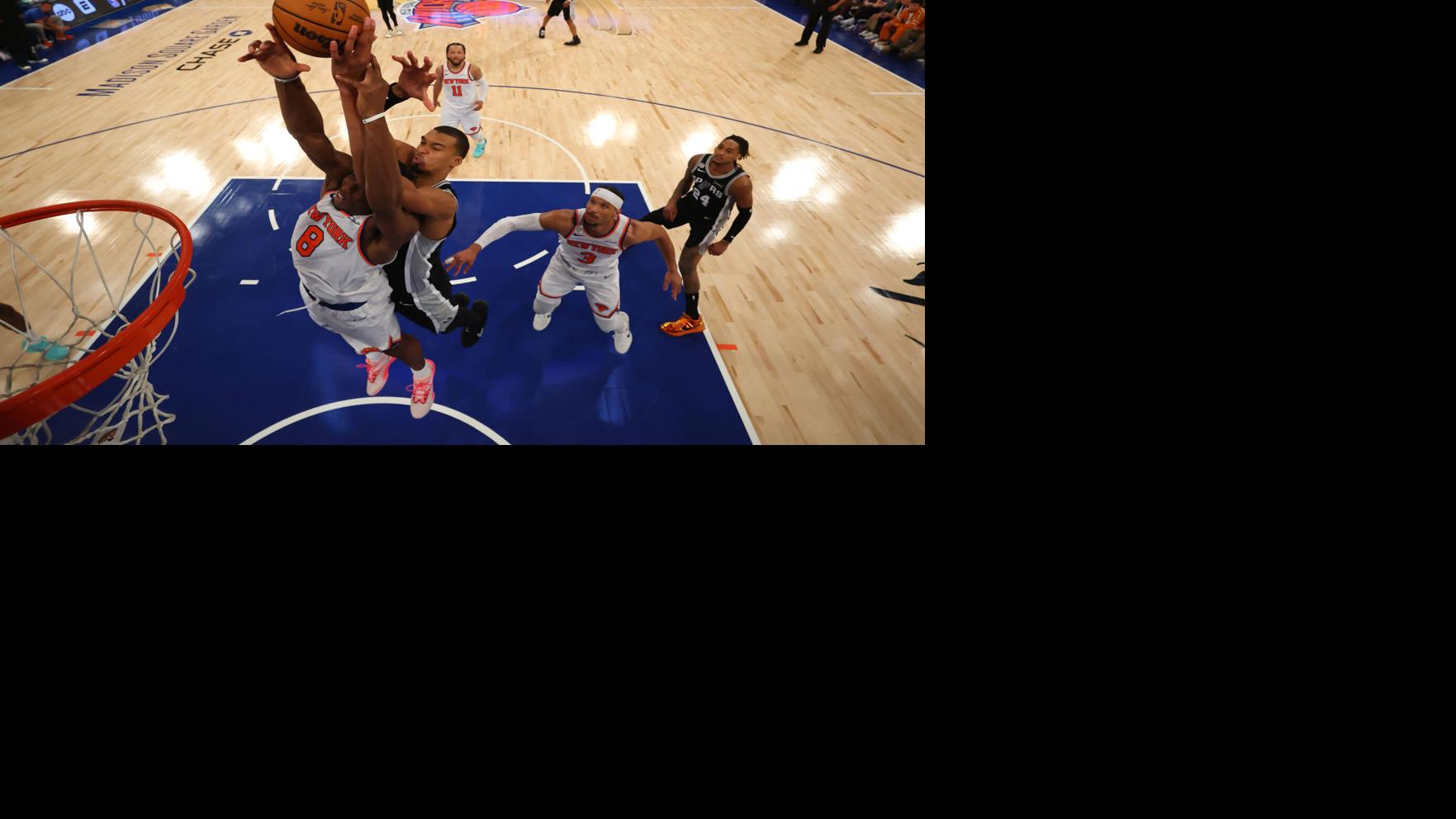 Spurs trump Knicks to get first win of NBA Finals