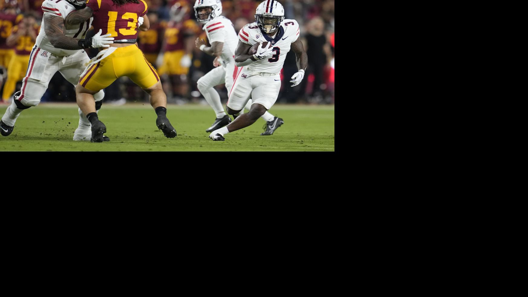 Arizona Wildcats fall to No. 9 USC 43-41 in 3OT thriller