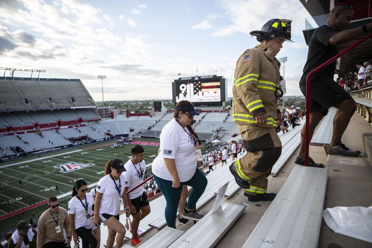 Photos: Thousands take the Tucson Tower Challenge in remembrance of 9/ ...