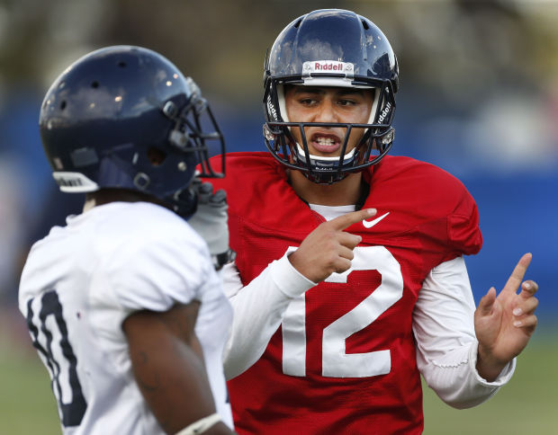 UA football: Rodriguez names Solomon starting quarterback