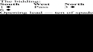 Bridge: Declarer makes a key play