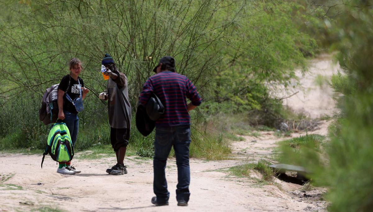 Photos: Tucson's biggest homeless camp, at the "100-Acre Wood" bicycle park