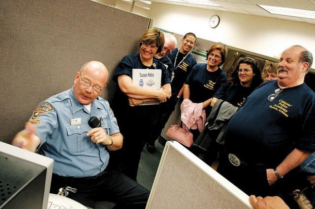 An up-close look at cops' life