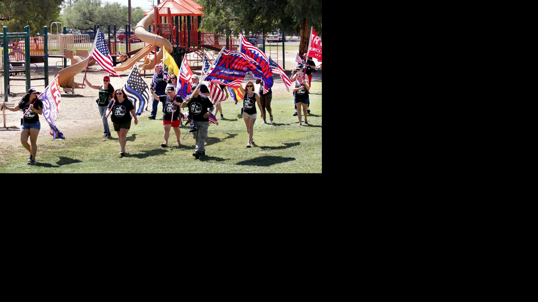 Photos: Patriot Movement AZ rally at Reid Park