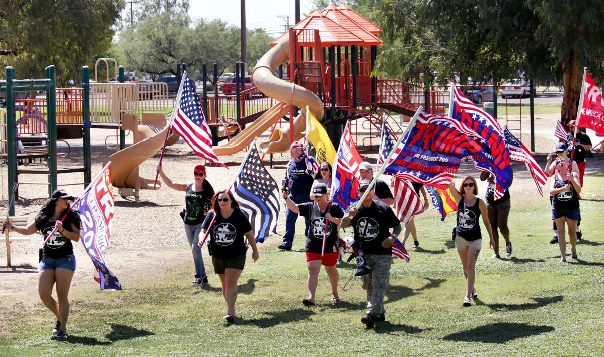 Photos: Patriot Movement AZ rally at Reid Park