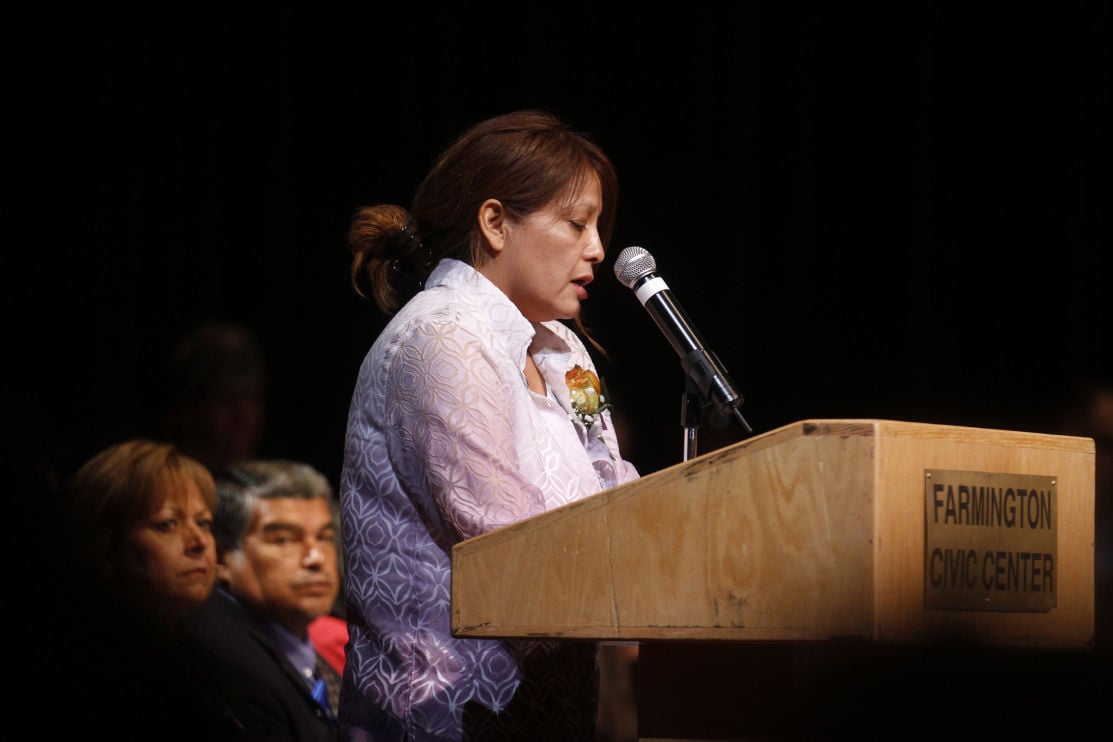 Photos: A grieving Navajo Nation buries Ashlynne | Arizona and Regional ...