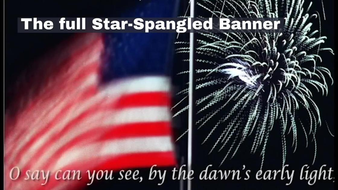 Watch now: All four verses of the National Anthem | Local news | tucson.com