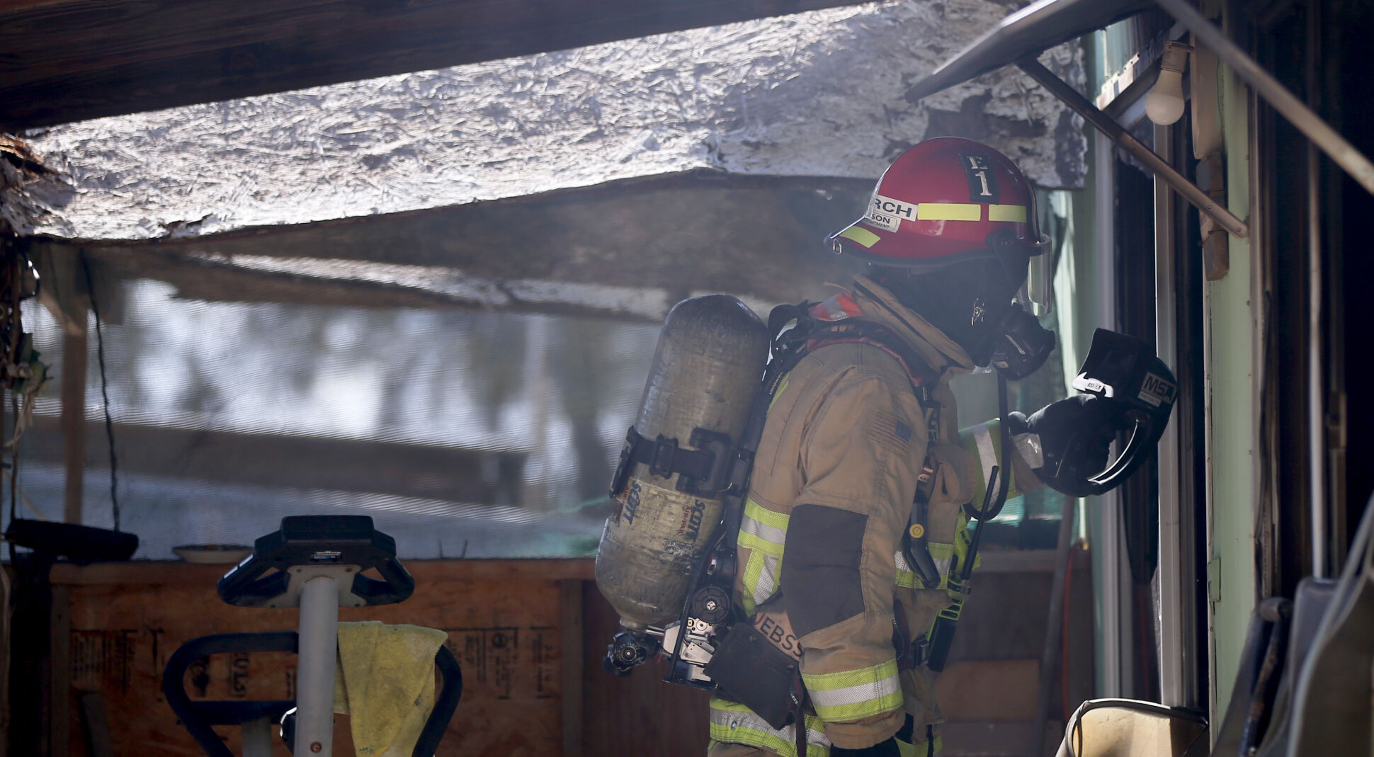 Two-alarm fire pushes one resident out of northside trailer
