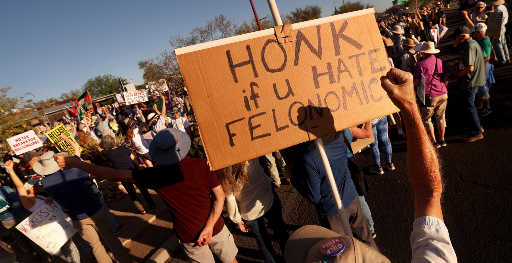 Photos: May Day protest in Tucson draws thousands