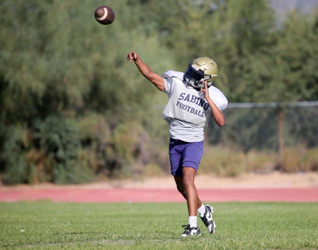 Sabino Cam Hackworth races past defenders, up passing charts
