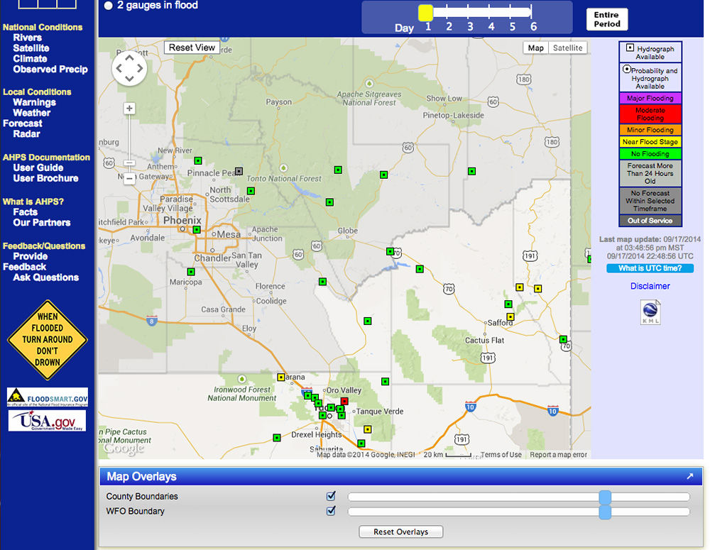 Odile's shift could keep Tucson drier than expected | Local news ...