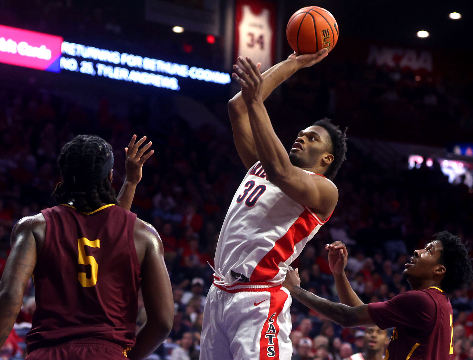 Arizona Wildcats beat Bethune-Cookman 107-71 to reach best start ever ...