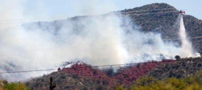 Wildfire burning in Oracle tops 1,200 acres