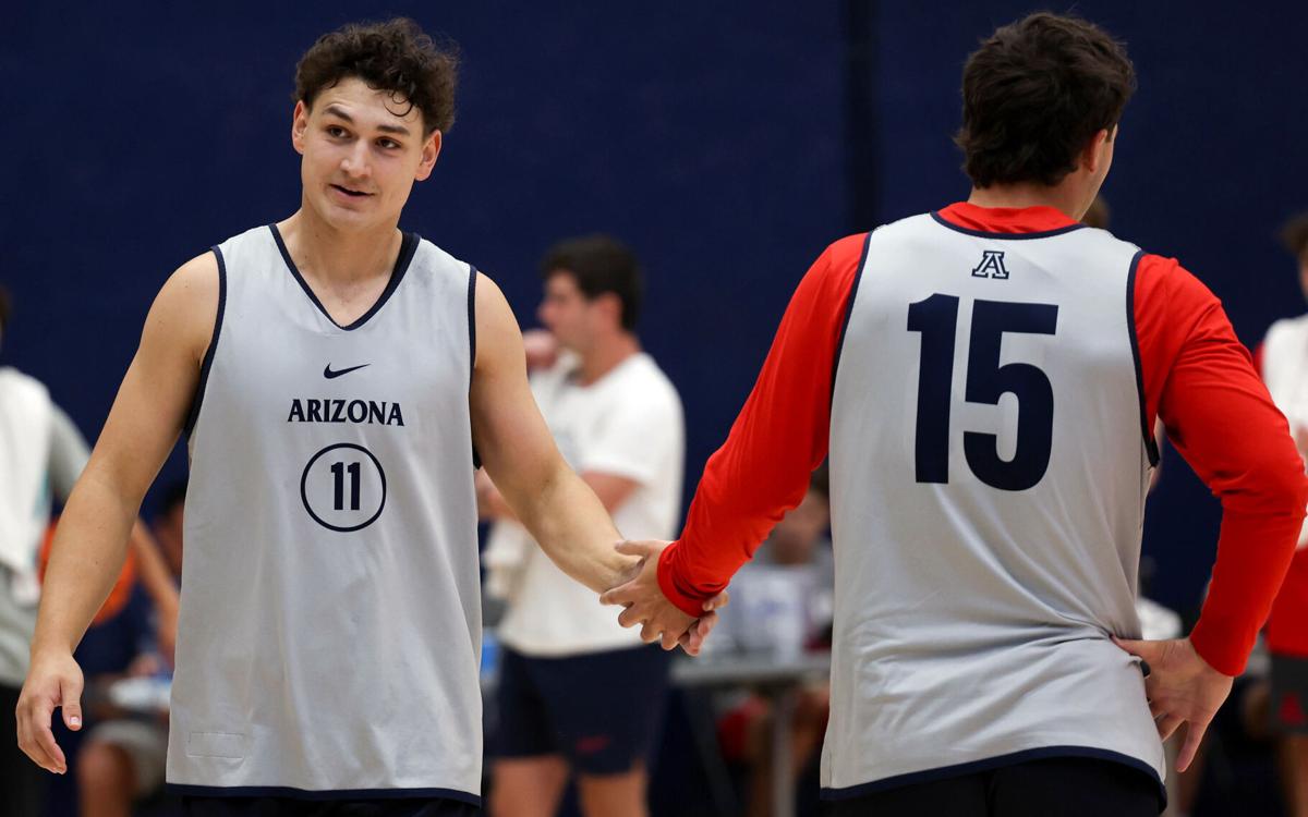 Liam Lloyd content with walk-on role on dad's Arizona roster