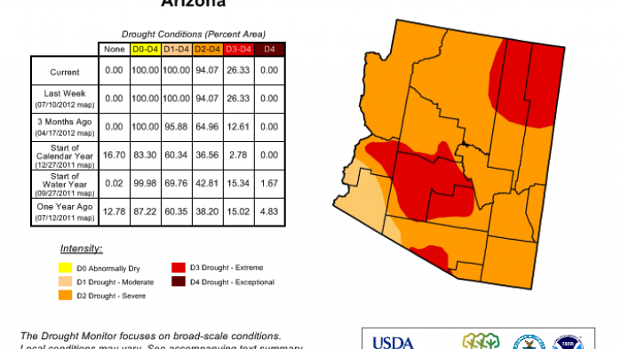 Tucson monsoon: Despite rain, drought persists