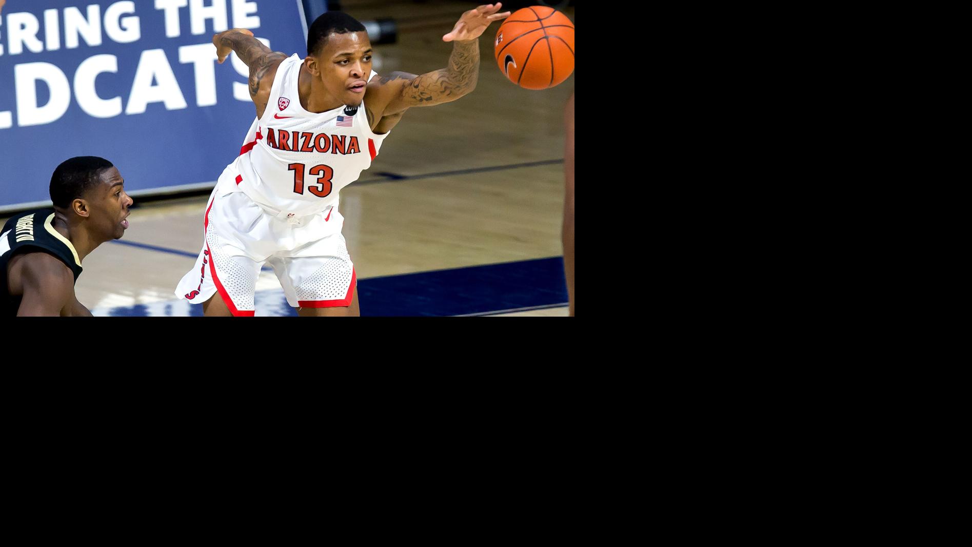 Former Arizona point guard James Akinjo transferring to Baylor ...