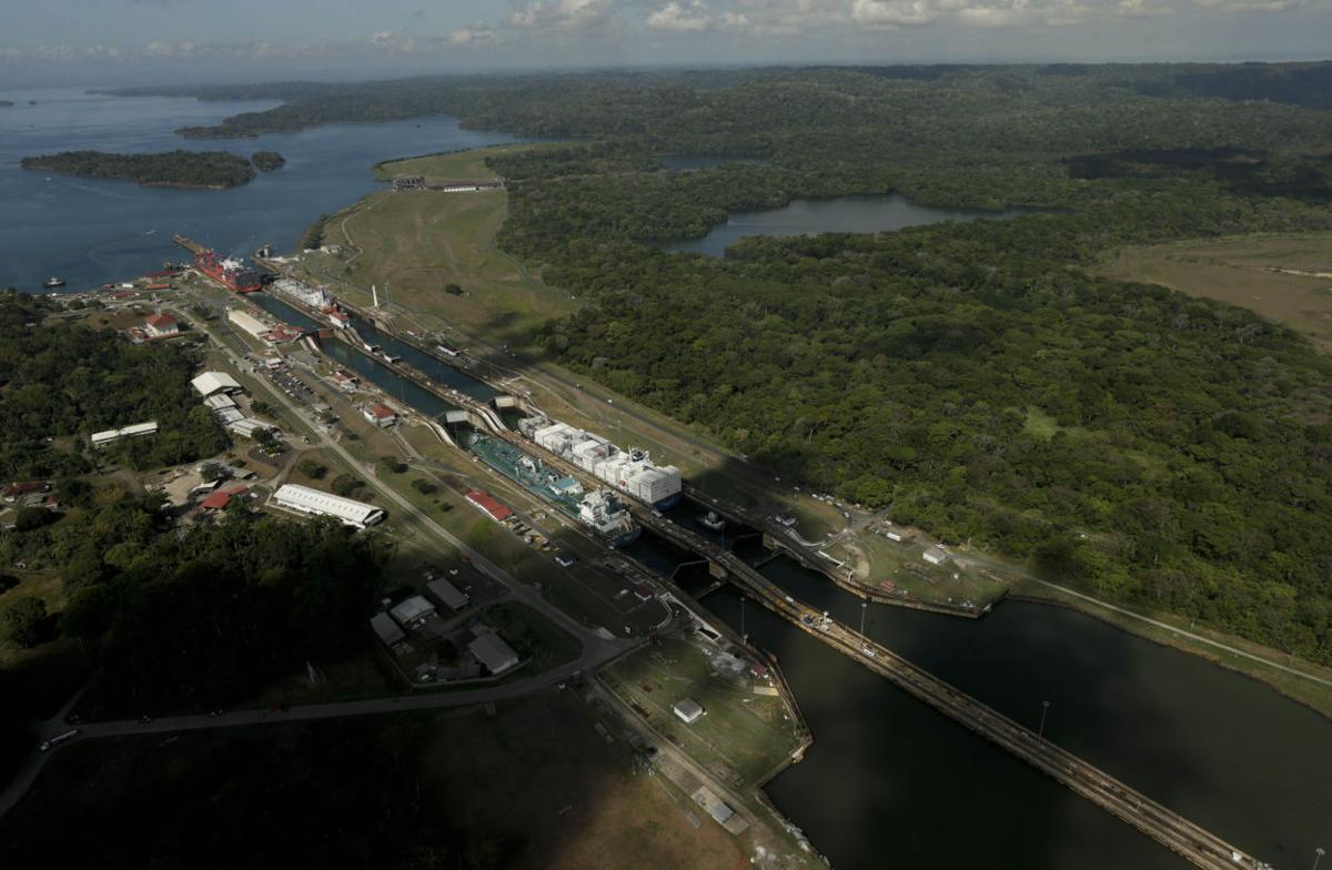 Amazing aerial photos of the Panama Canal