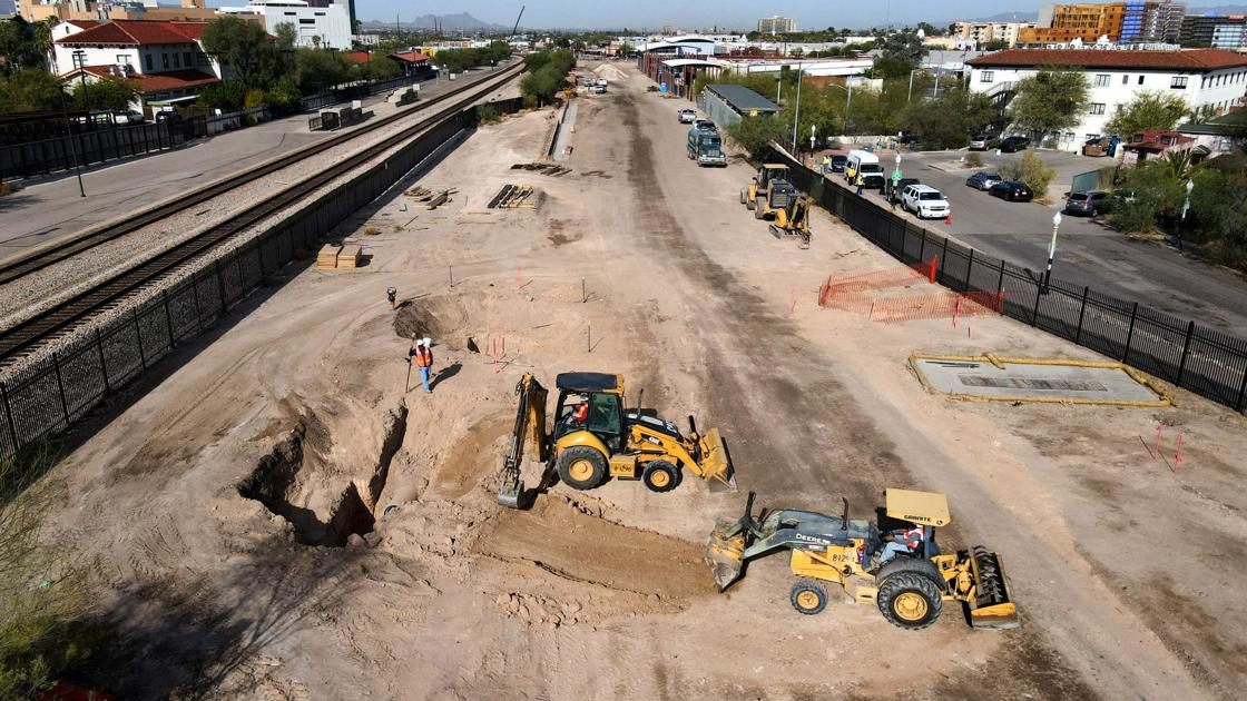 Watch Now A Birds Eye View Of The Downtown Links Project Local News