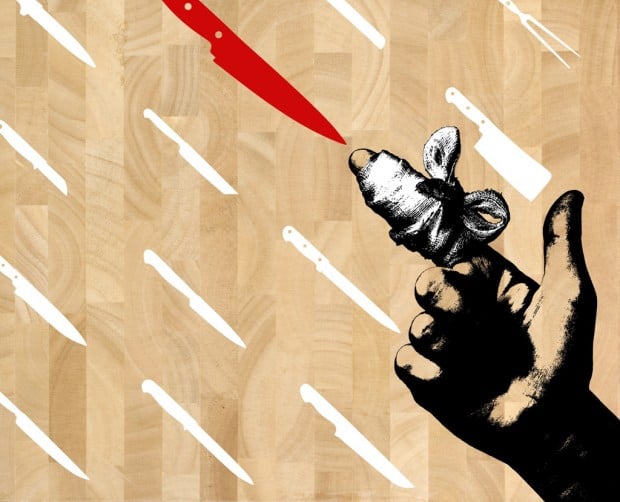 Safe-kitchen practices can avert host of painful cut, burn injuries