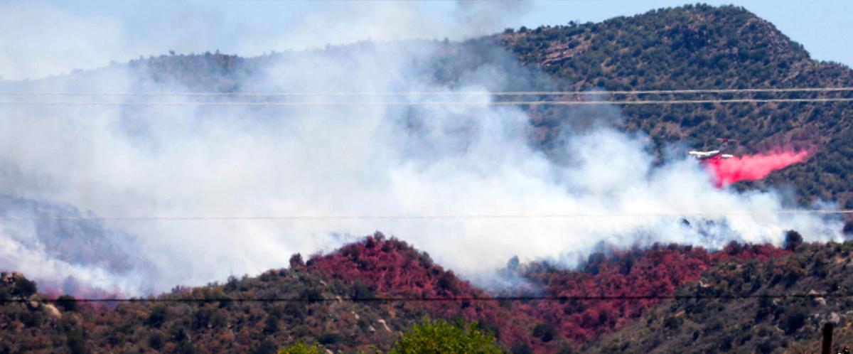 New wildfire forces evacuations in Oracle