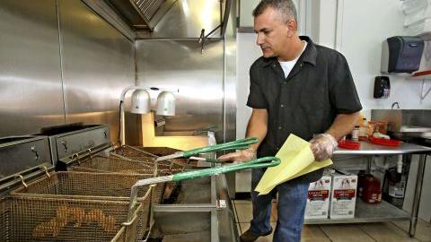 Father, son team find success in the fish fryer