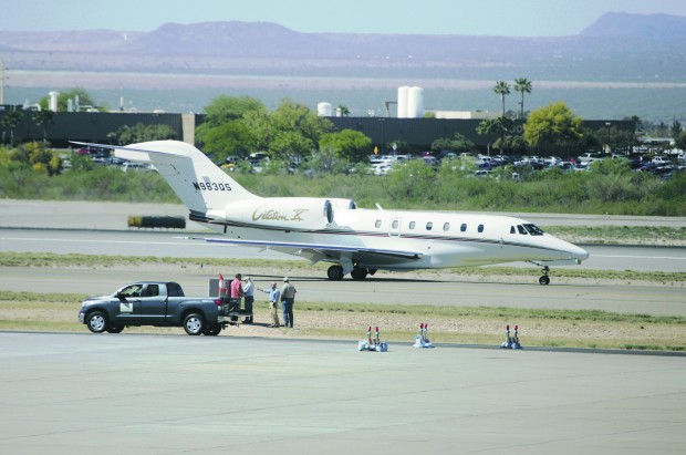 Tucson airport expanding, repaving airfield surfaces